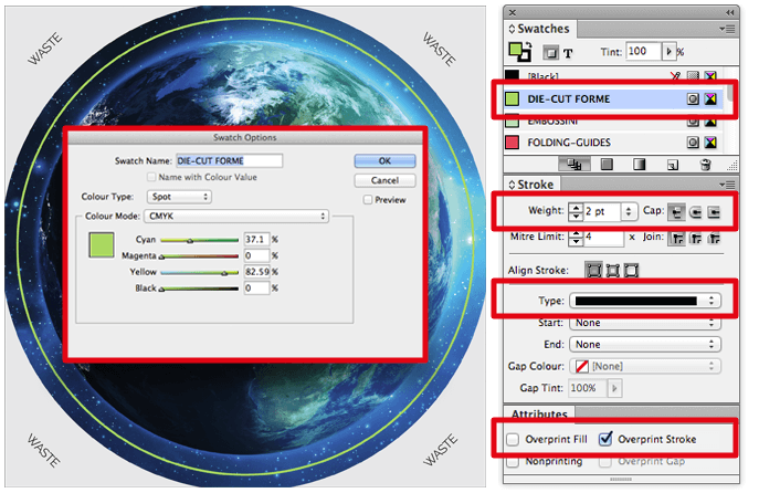 How to supply a Die Cut file | Marqetspace