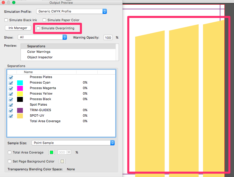 How to supply Spot UV files | Marqetspace